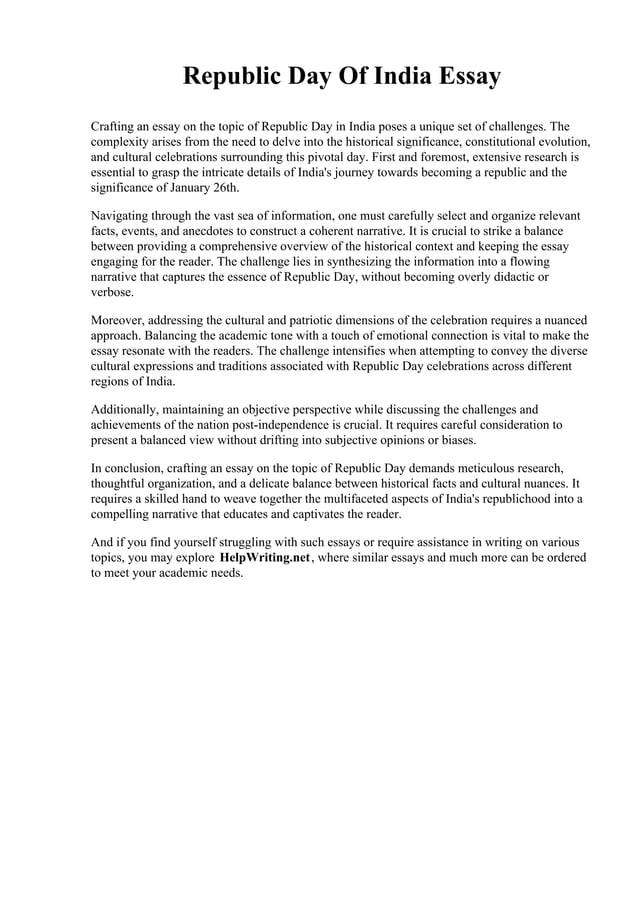 Republic Day Of India Essay.pdf