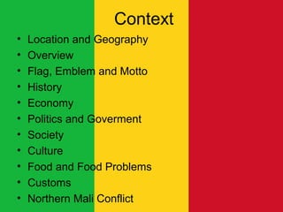 Republic of Mali | PPT