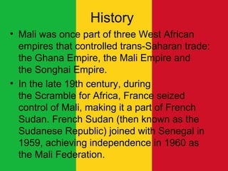 Republic of Mali | PPT