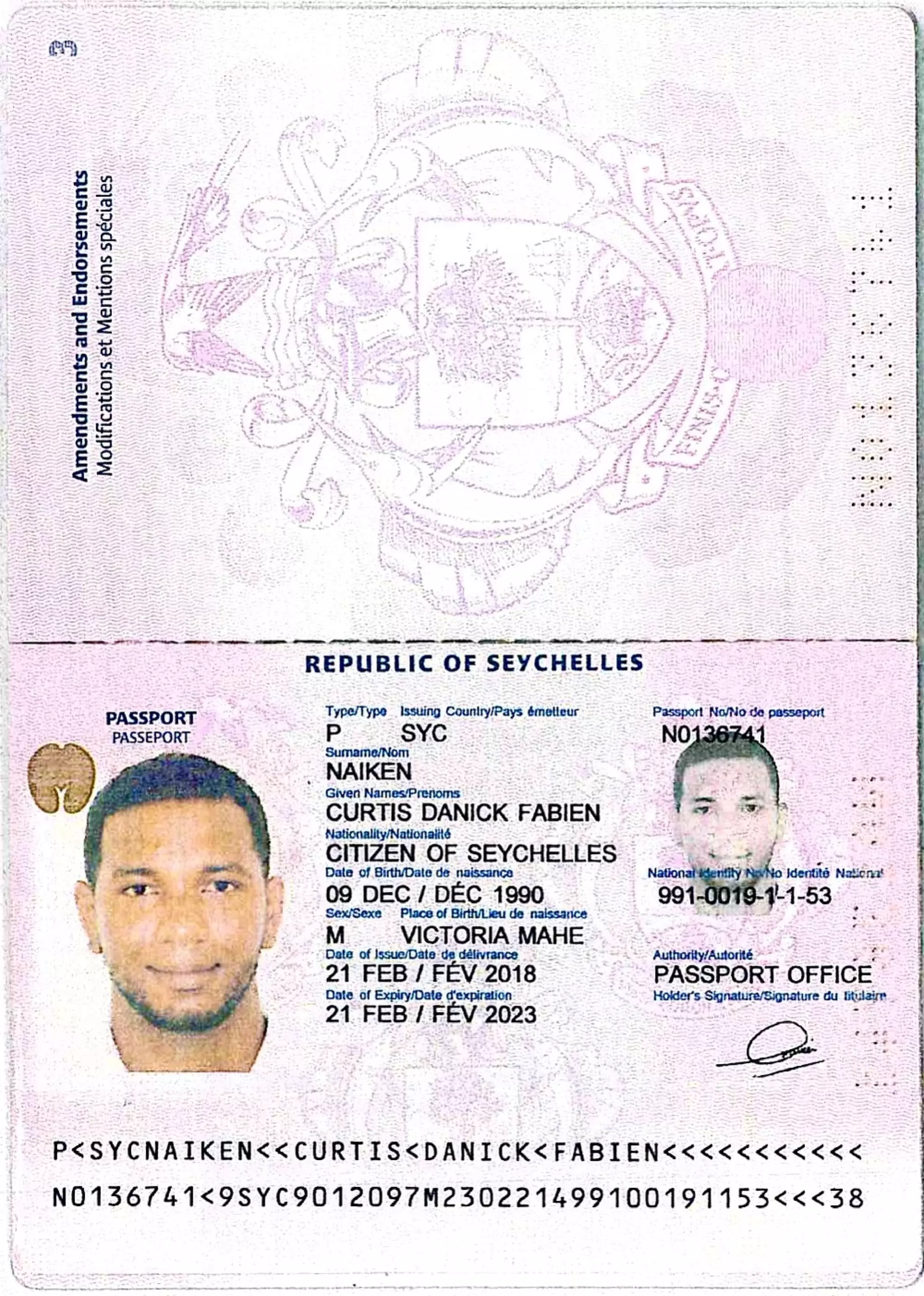 Republic of Seychelles Passports | PDF