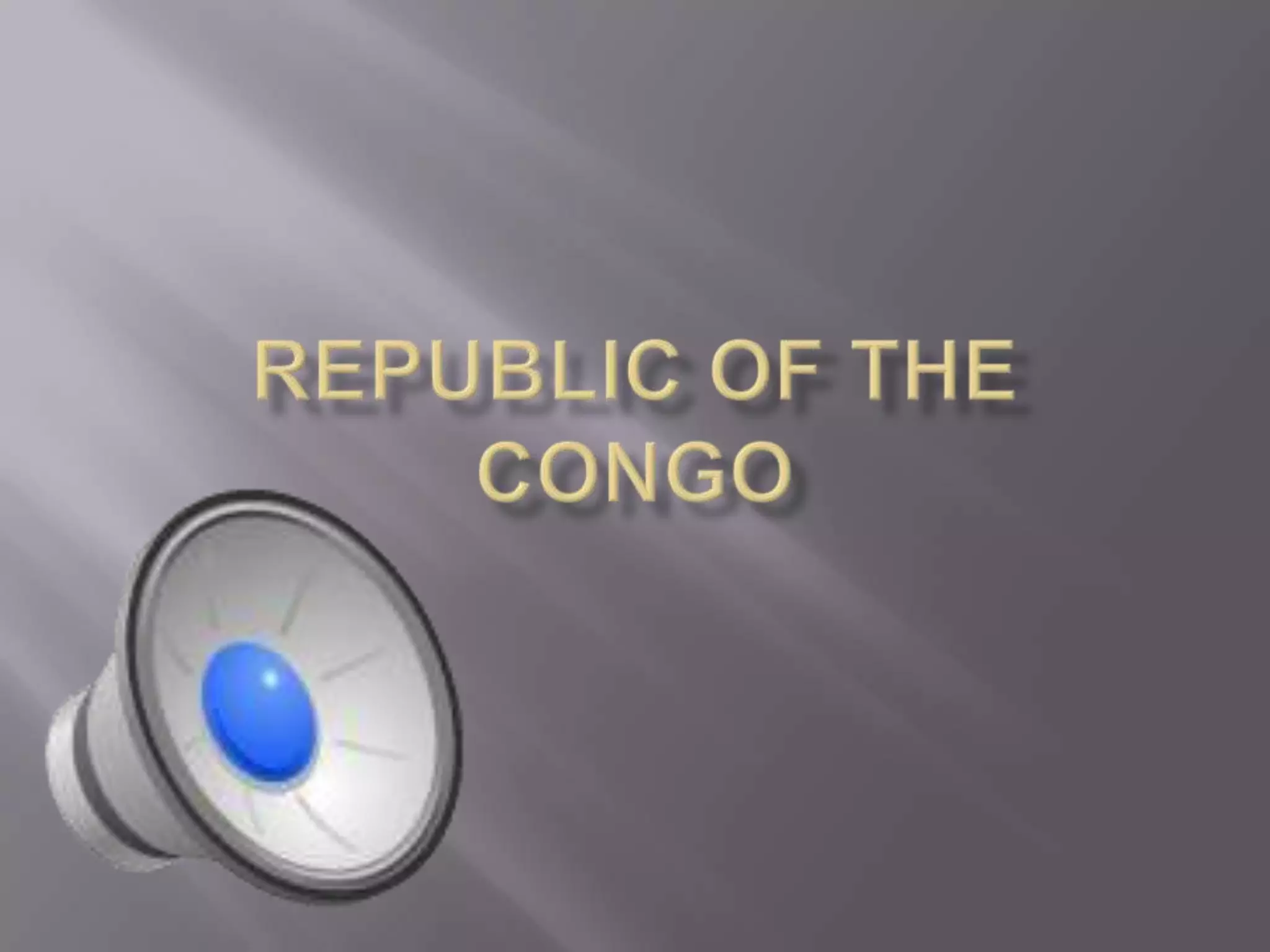 Republic of the congo project | PPTX