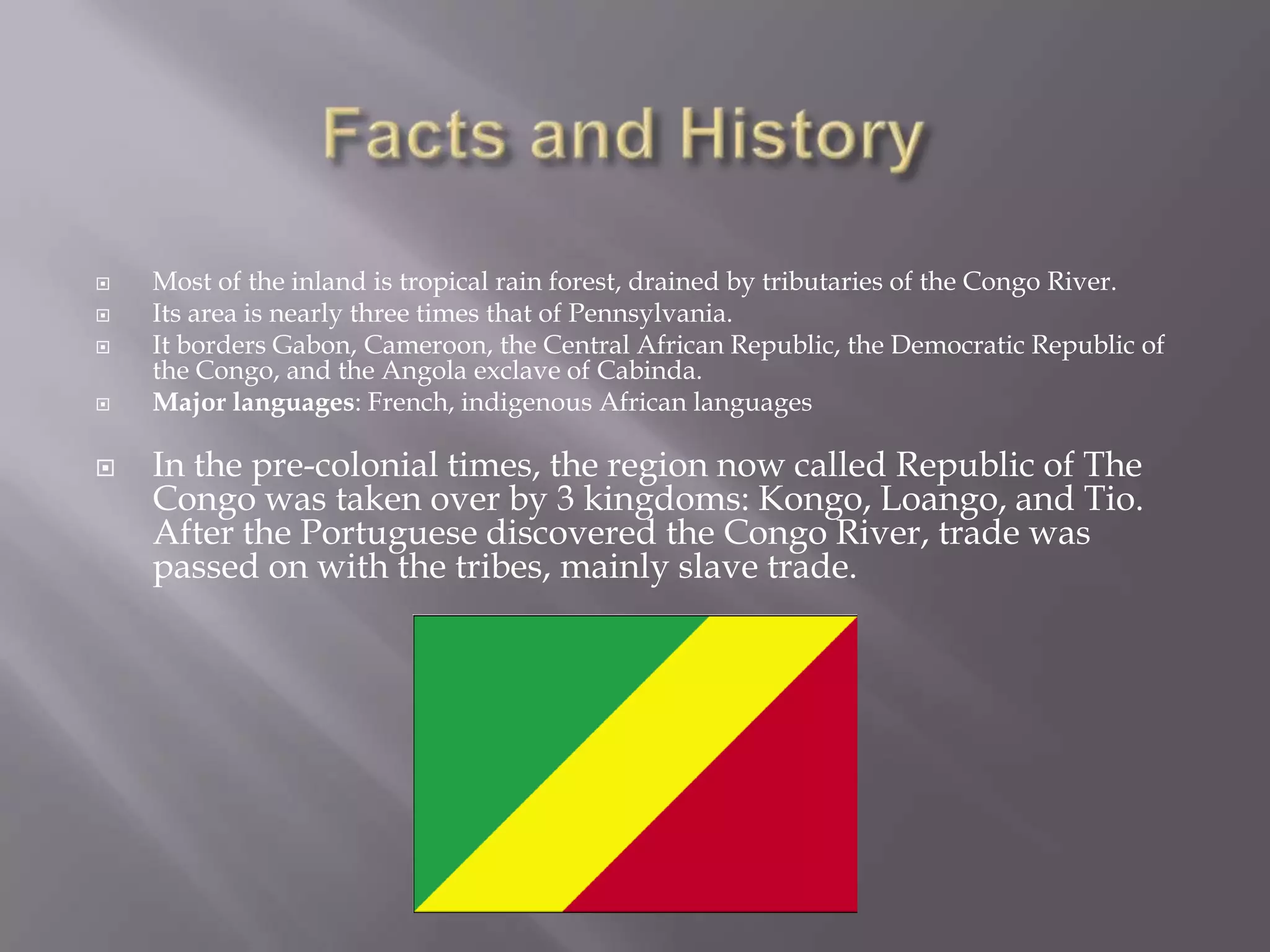 Republic of the congo project | PPTX