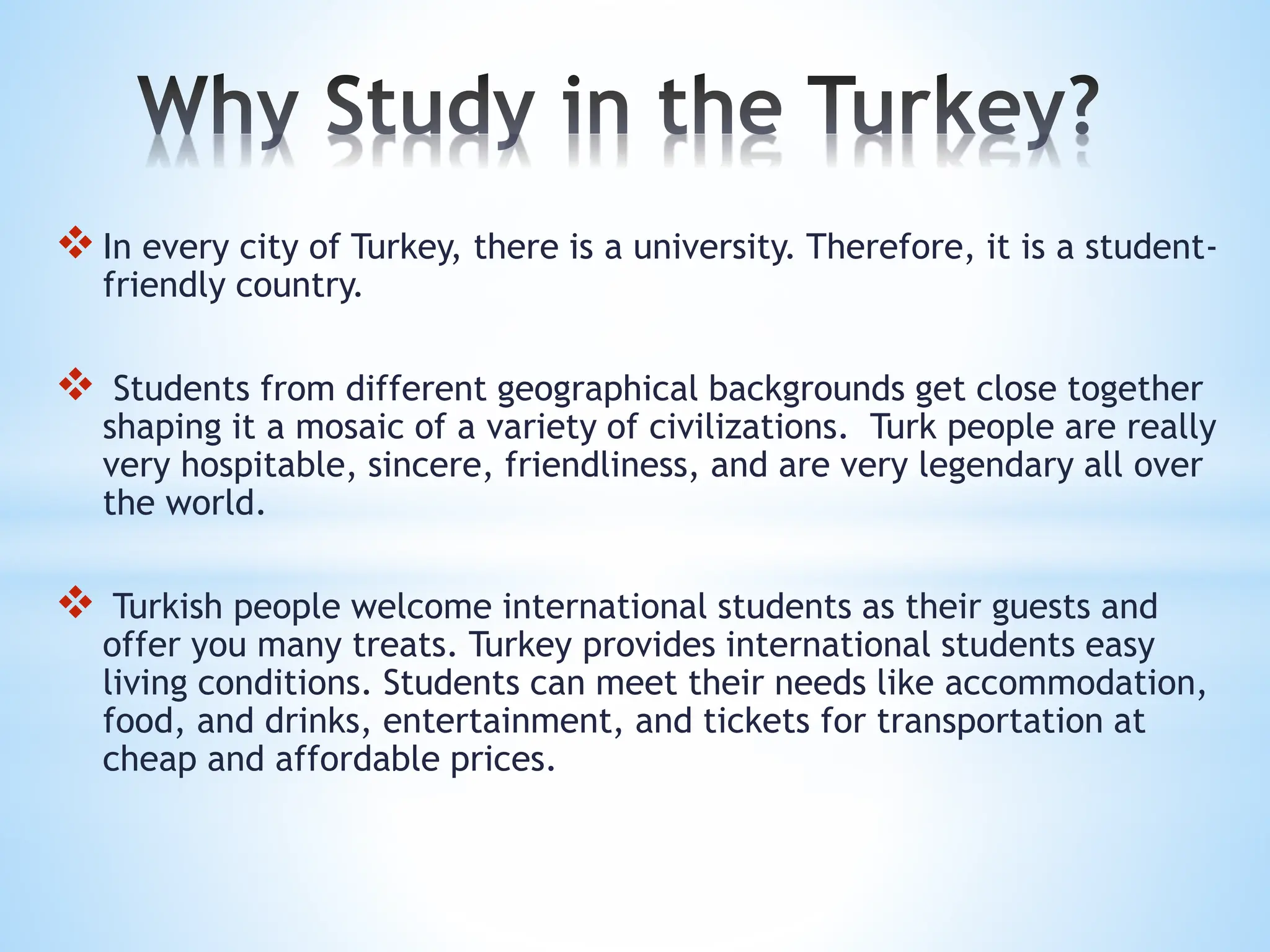 Study in Republic of Türkiye (Turkey.pptx