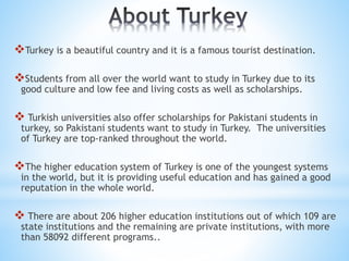 Study in Republic of Türkiye (Turkey.pptx