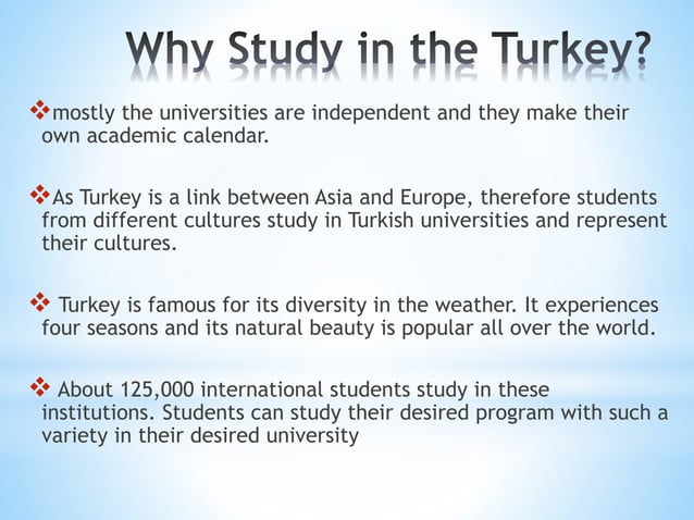 Study in Republic of Türkiye (Turkey.pptx