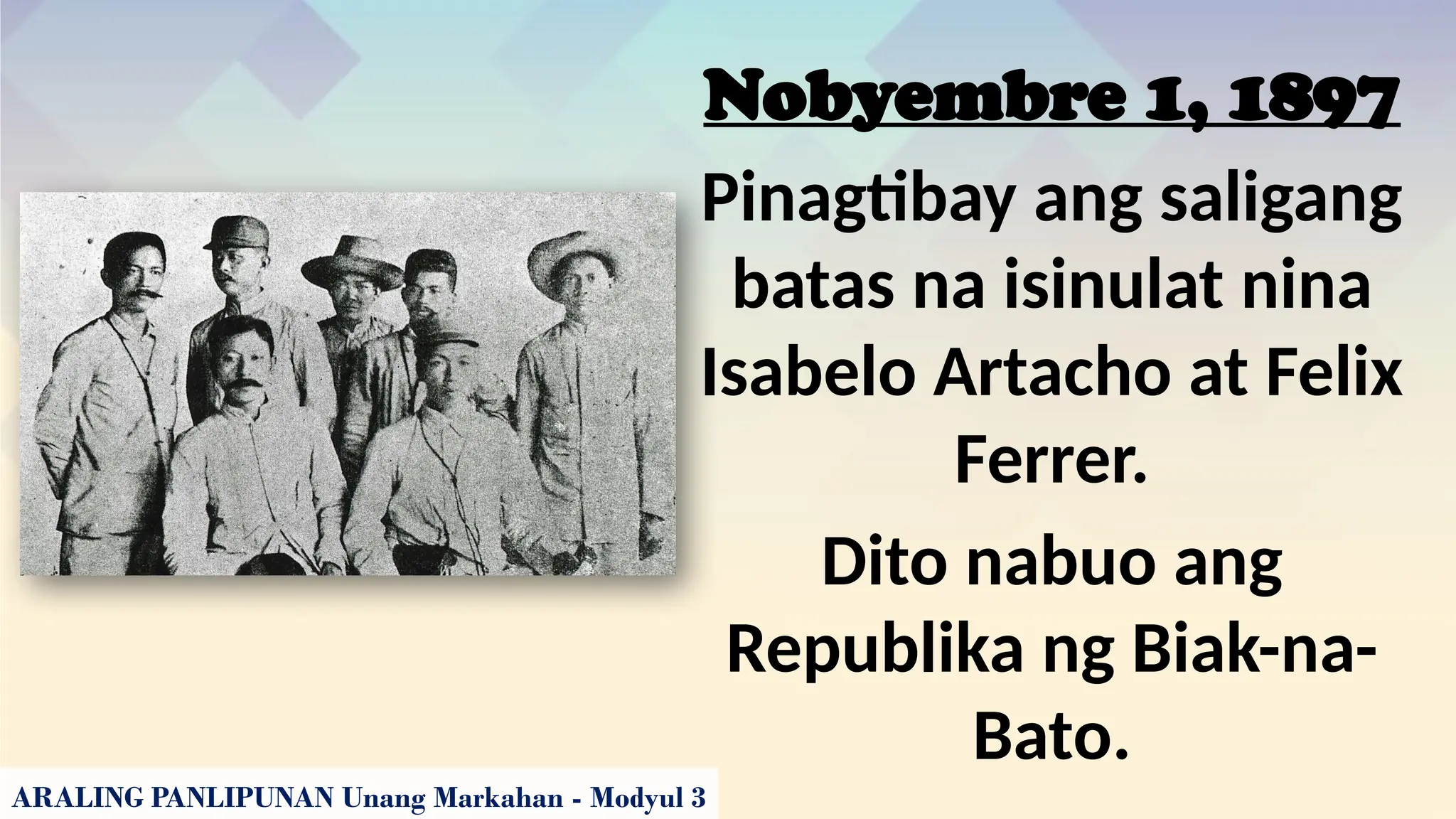 Republika Ng Biak na Bato at Kasunduan.pptx