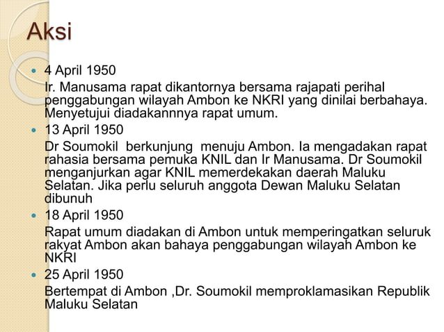 Republik Maluku selatan | PPTX