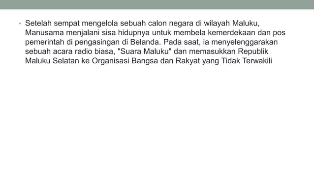 Republik maluku selatan (rms) | PPTX
