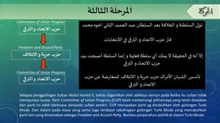 Gerakan Turki Muda dan Kemunculan Kamal Ataturk | PPT