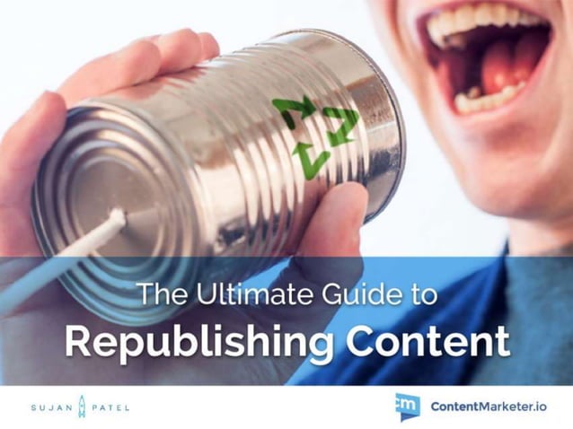 Guide to Republishing Content | PPTX