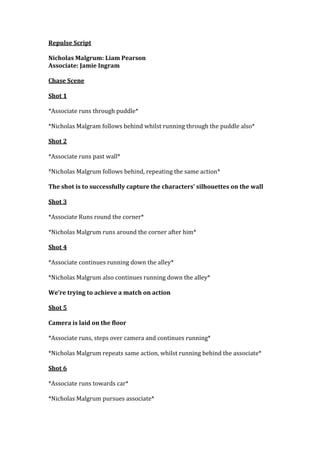 Repulse script | DOCX