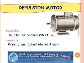 Repulsion motor | PPTX