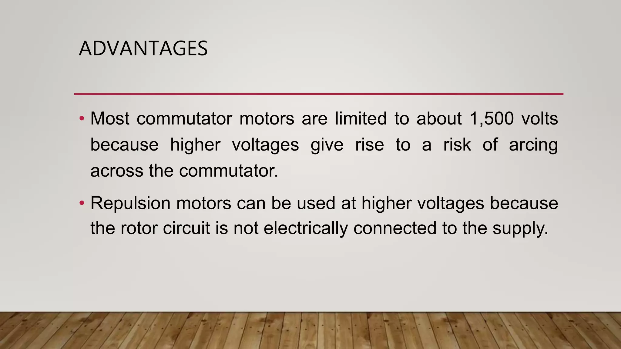 Repulsion motor | PPTX