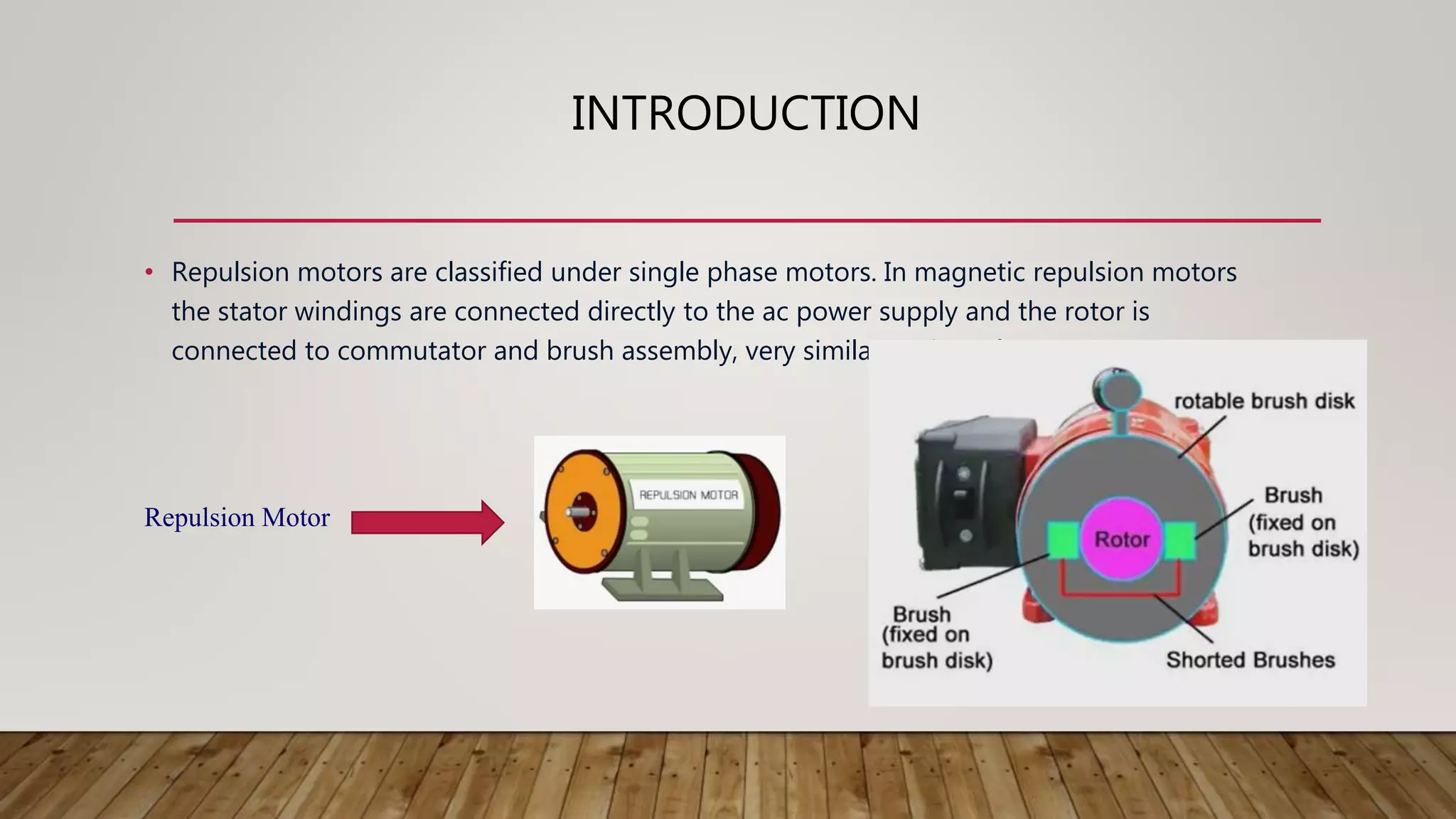 Repulsion motor | PPTX