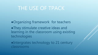 Repurposed presentation.TPACK. | PPT