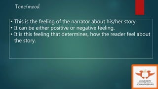 Repurposed slides short story literary techniques. | PPT