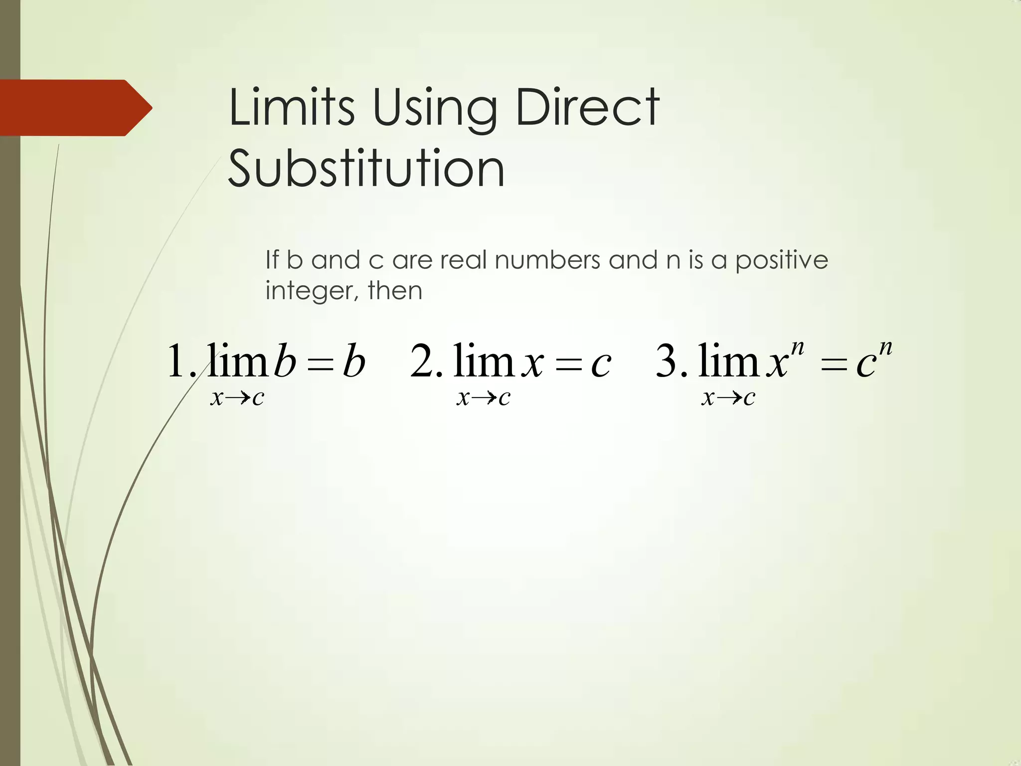 evaluating limits | PPTX