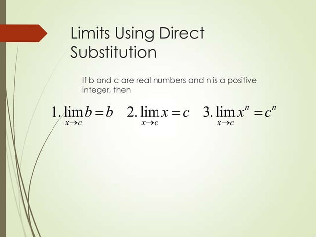 evaluating limits | PPTX