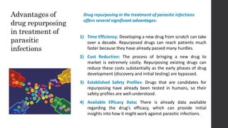 Repurposing drugs in treatment of parasitic infections..pptx
