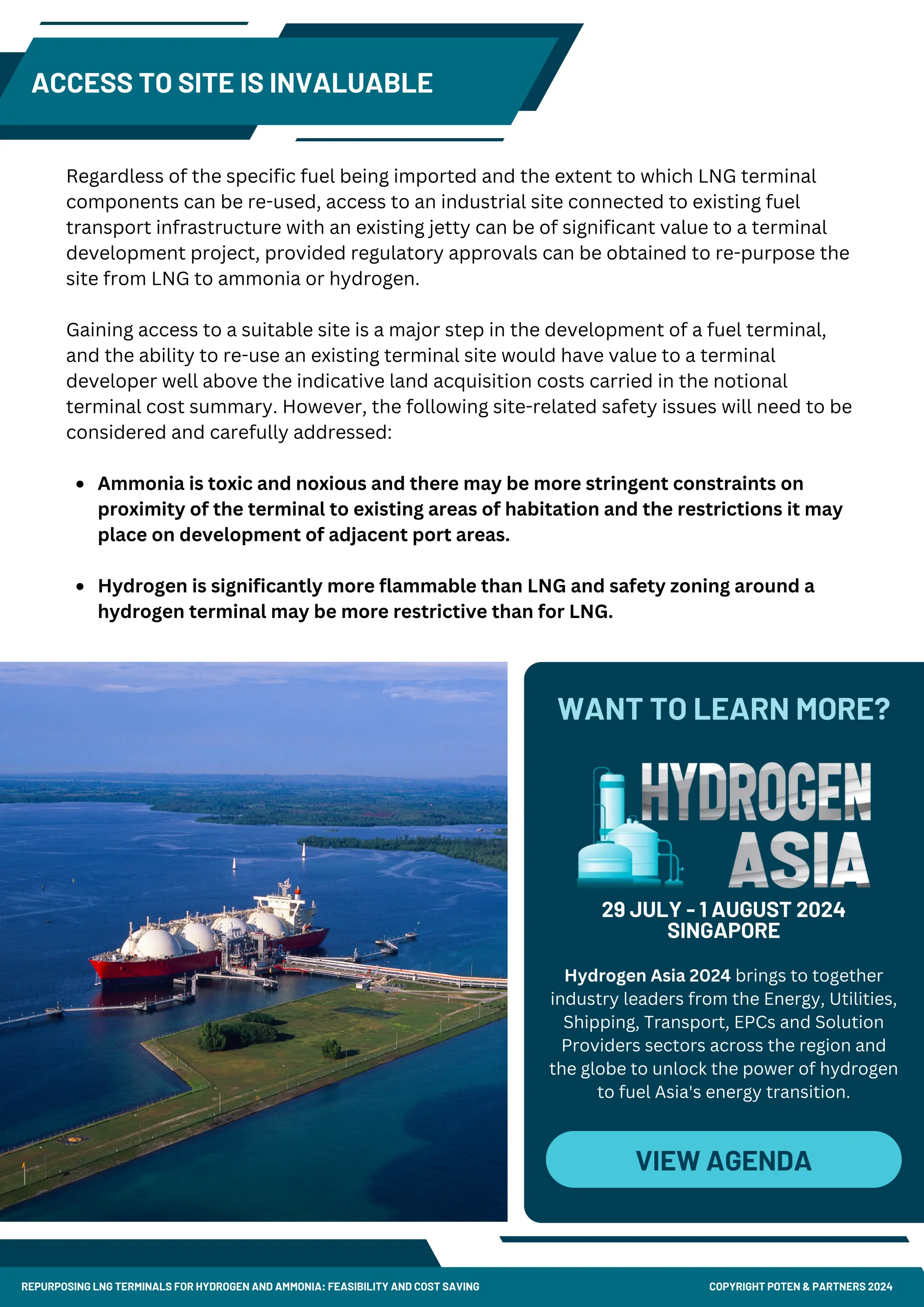 Repurposing LNG terminals for Hydrogen Ammonia: Feasibility and Cost ...