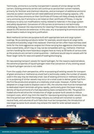 Repurposing LNG terminals for Hydrogen Ammonia: Feasibility and Cost ...