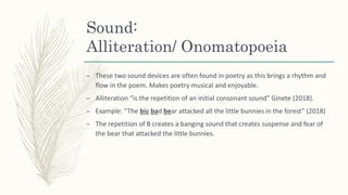 Poetic devices | PPT