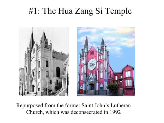 Repurposing San Francisco Churches | PPT