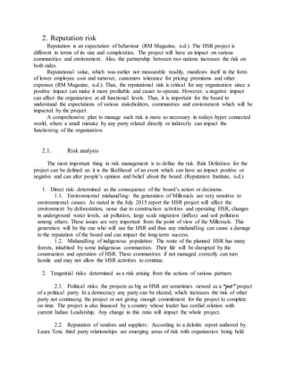 Reputational risk | PDF
