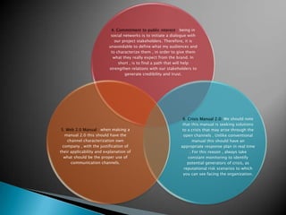 Reputational risk on social media | PPTX | Social Networking | Internet