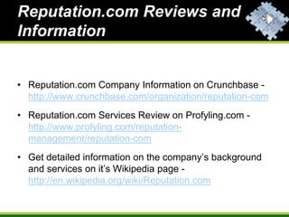 Reputation.com Review | PPT