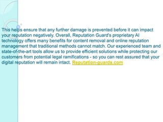 Reputation Guards | PPT