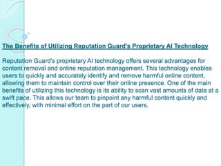 Reputation Guards | PPT