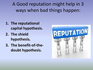Reputation management | PPTX
