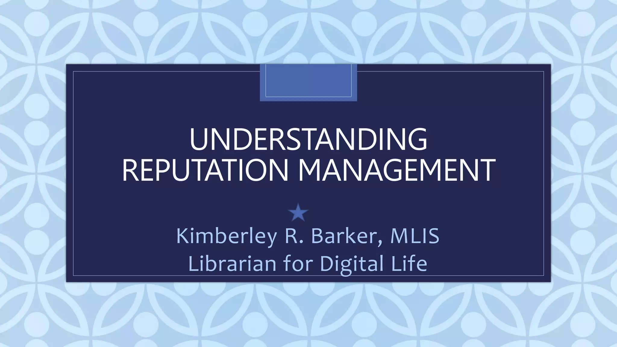 Reputation management 2019 | PDF