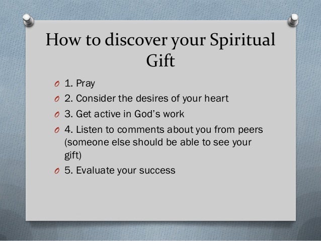 Understanding Your Spiritual Gifts