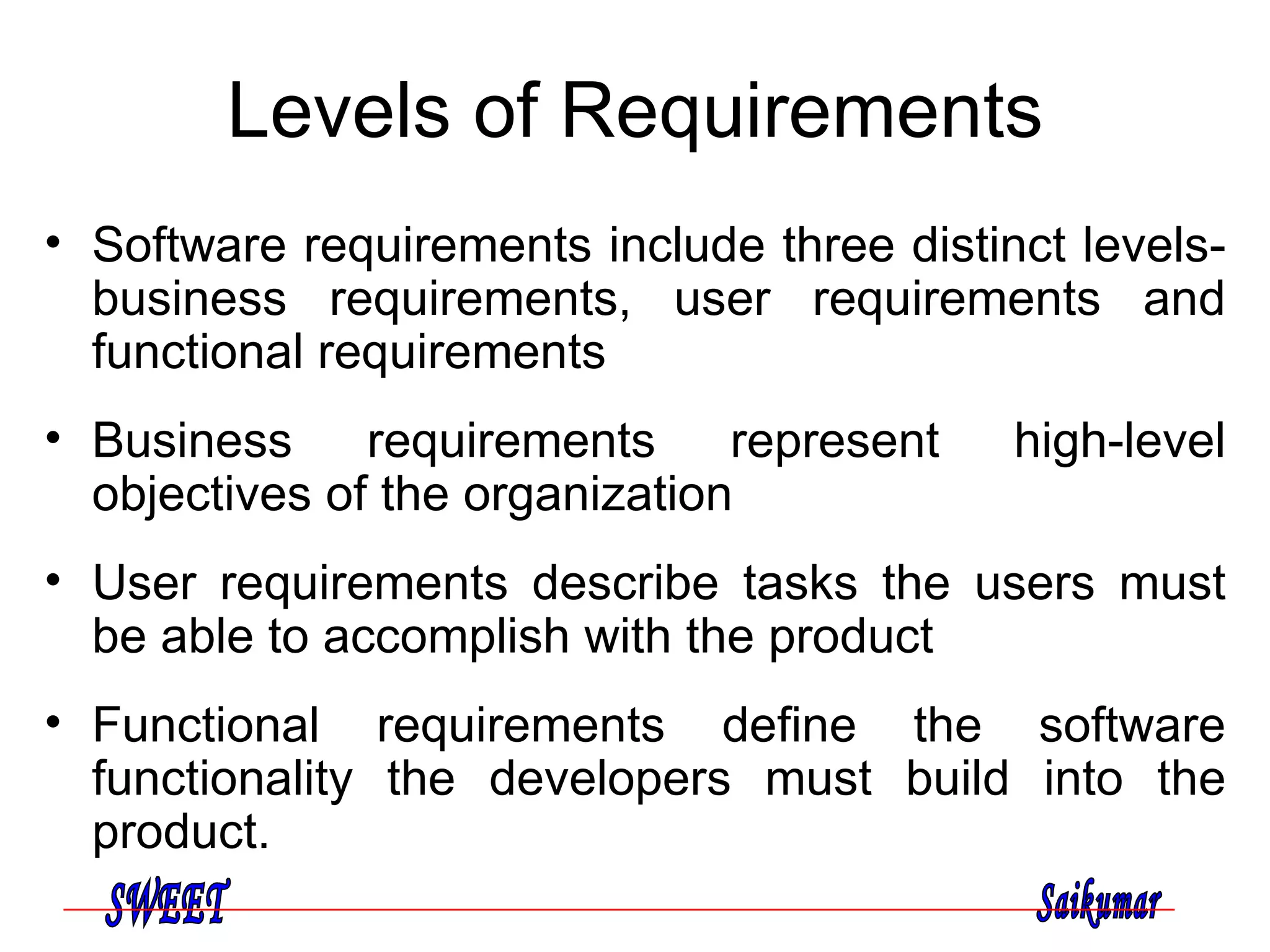 Requirement Management 3 | PPT