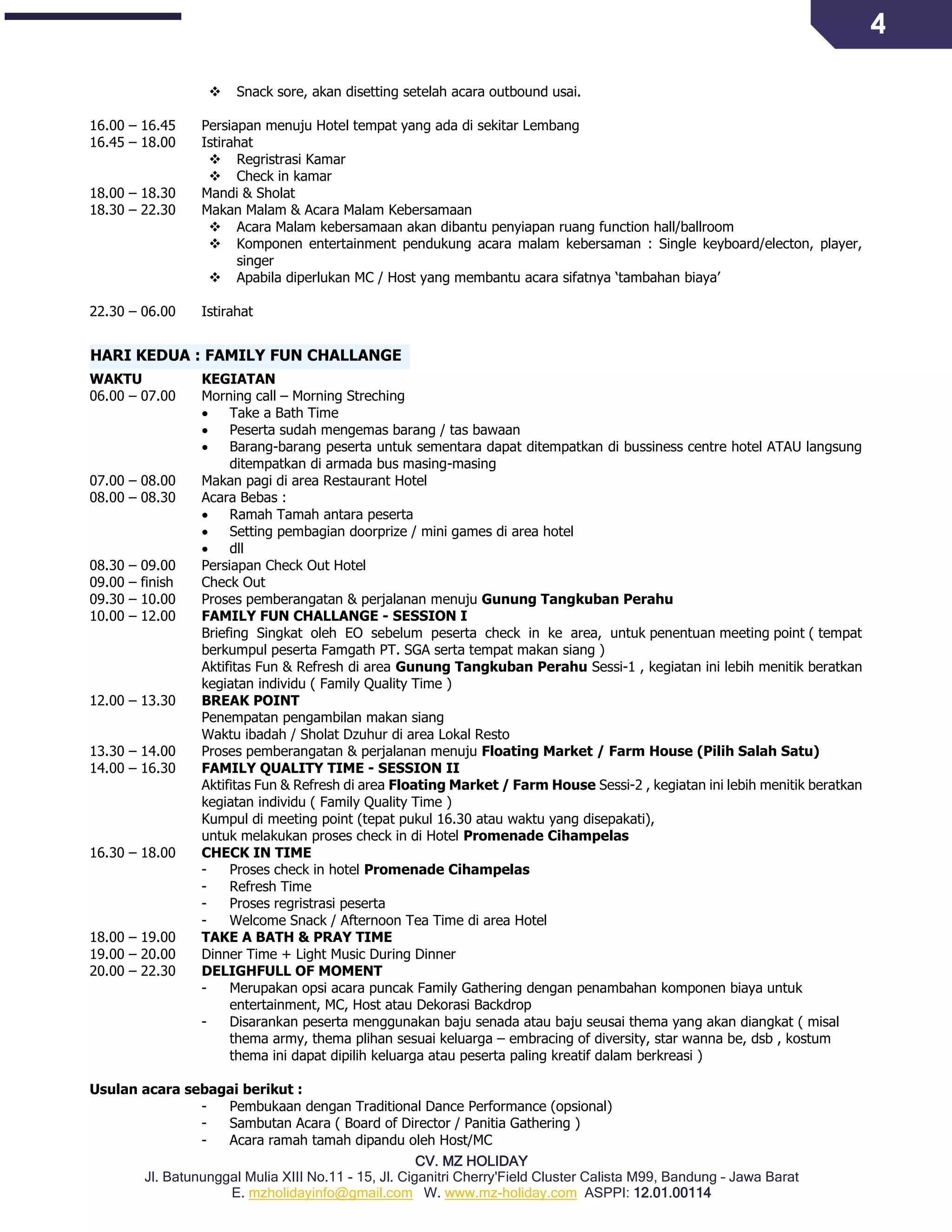 PROPOSAL PENAWARAN - PT. SUMATRA GLOBAL ADVENTURE | PDF
