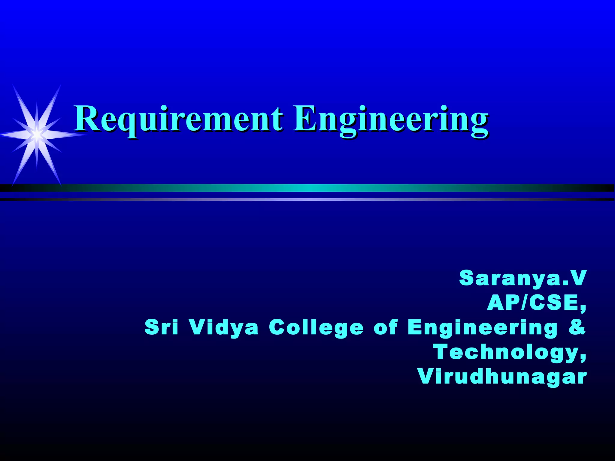 Requirement Engineering | PPT
