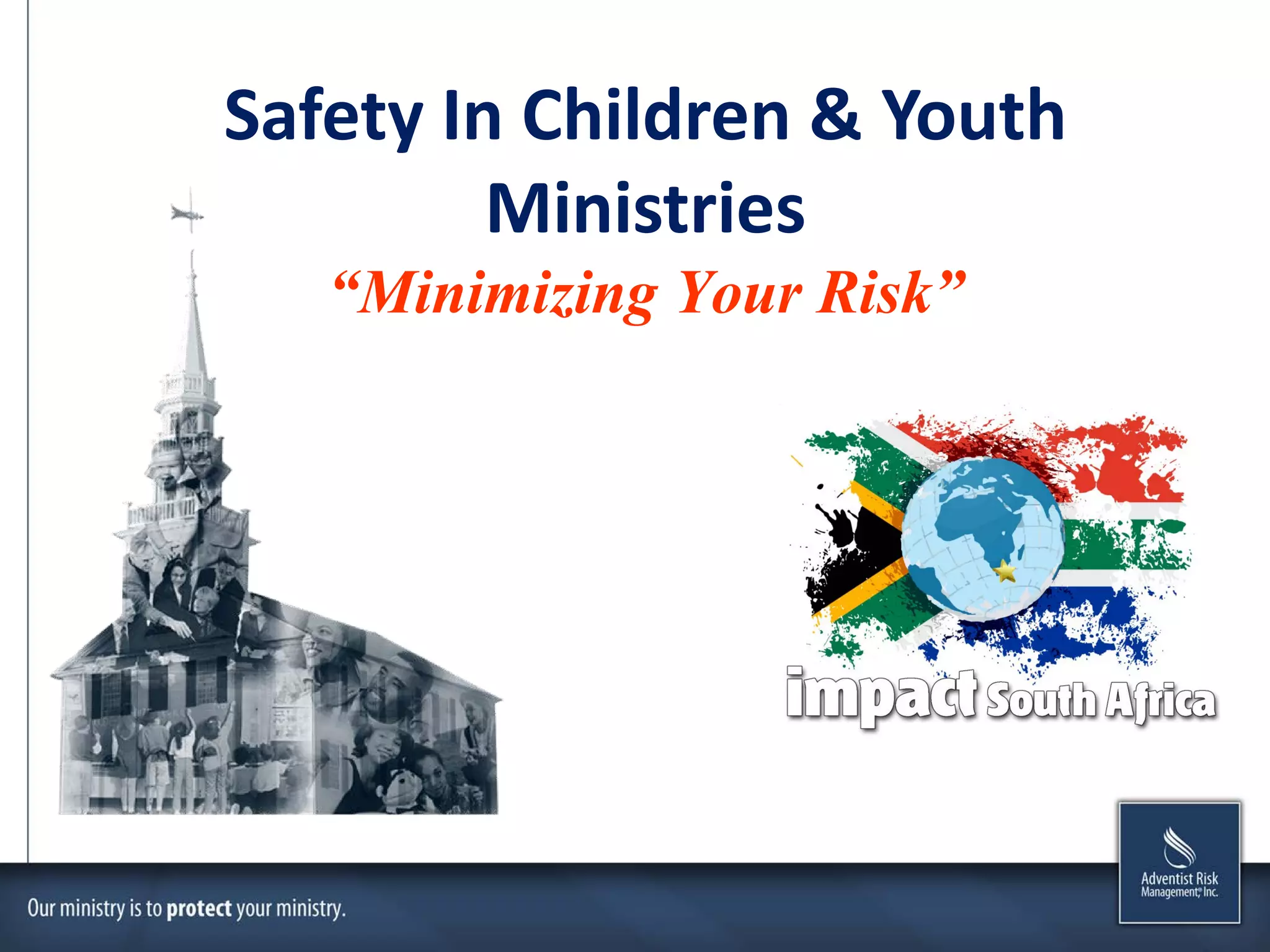 Safety in Youth & Childrens Ministries | PDF