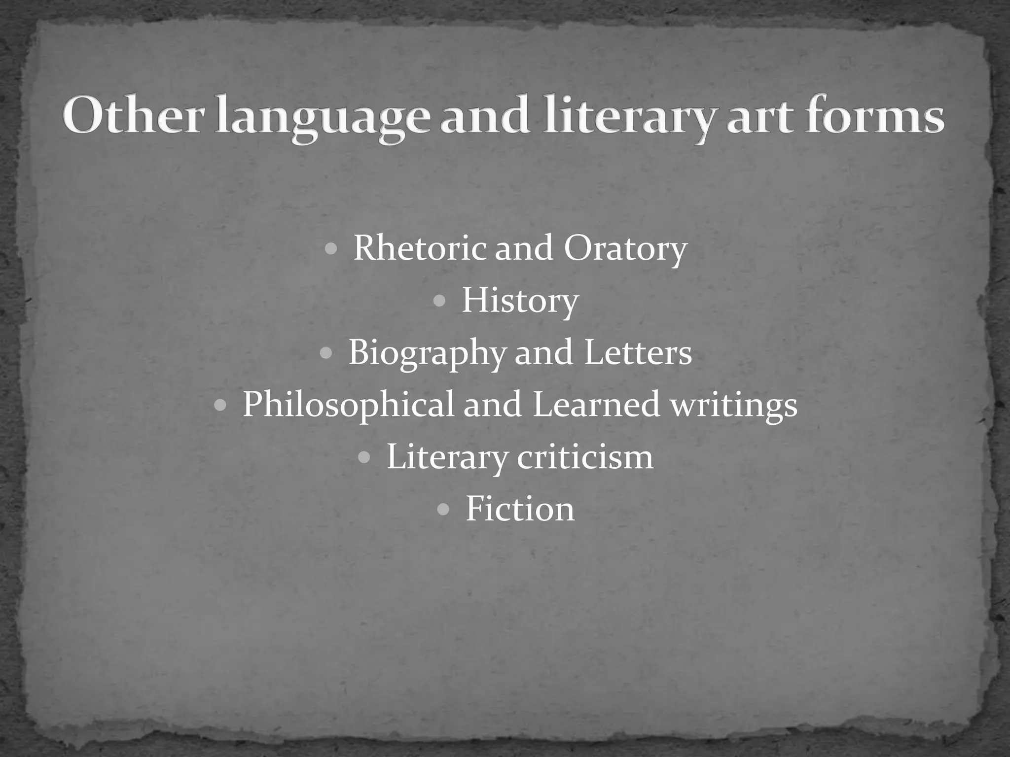 Latin Literature Timeline | PPTX