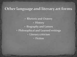 Latin Literature Timeline | PPTX