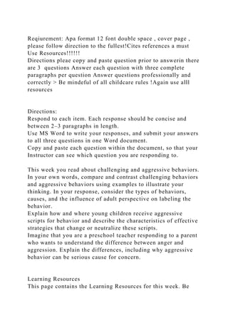 Reqiurement Apa format 12 font double space , cover page , please f.docx