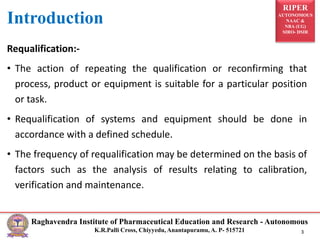 Requalification | PPTX