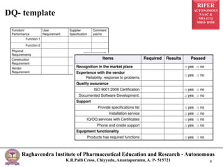 Requalification | PPTX