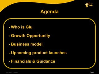 Glu Financials | PDF