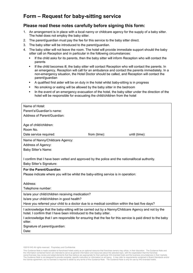 Request for Baby Sitting Service Form.pdf