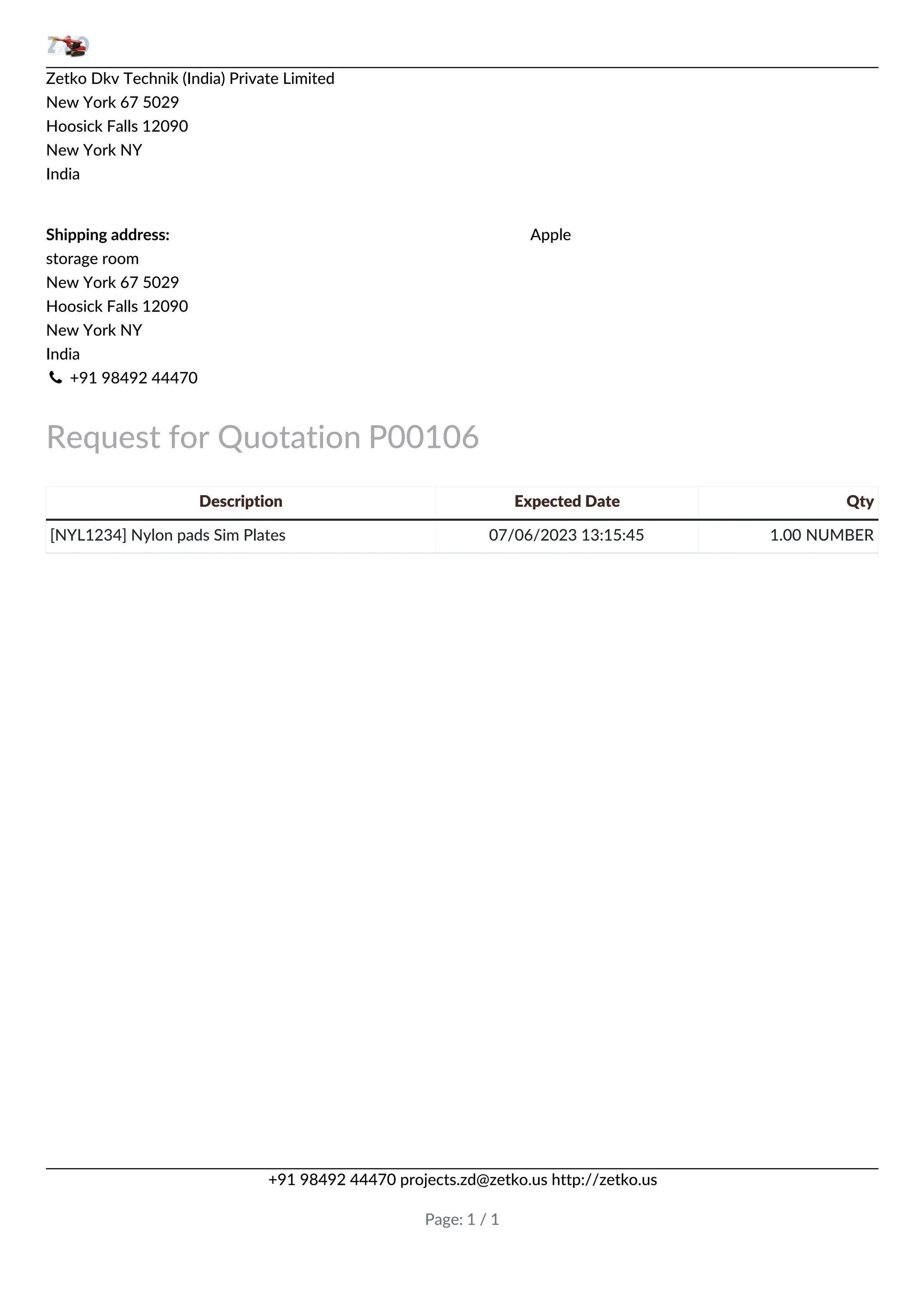 Request for Quotation - P00106.pdf