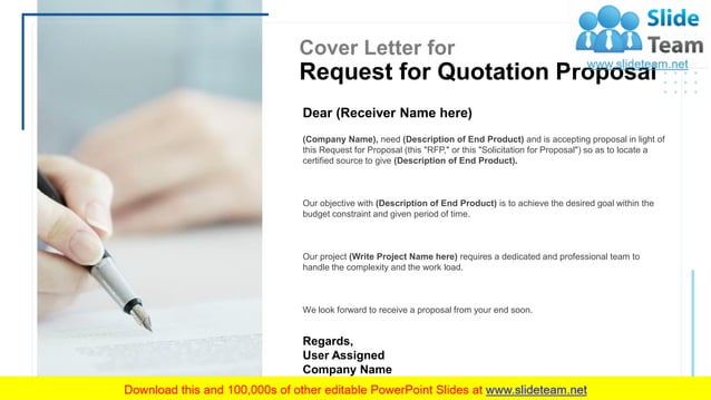 Request For Quotation Proposal PowerPoint Presentation Slides | PDF