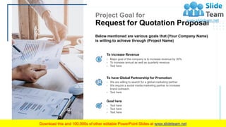 Request For Quotation Proposal PowerPoint Presentation Slides | PPT