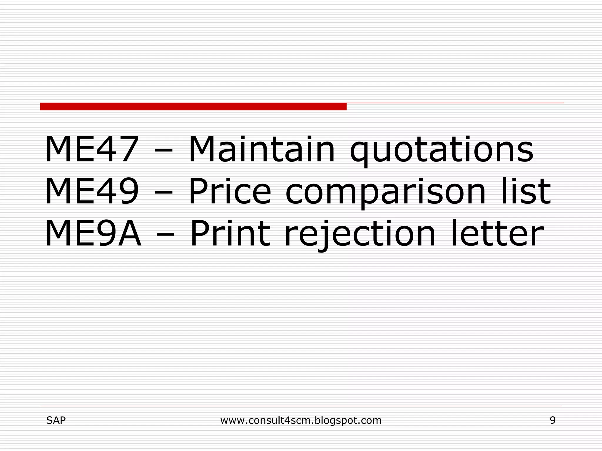 Request For Quotation (Rfq) | PPT